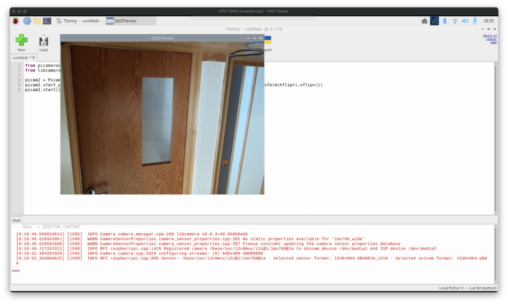 Picamera2を使った写真の撮影 - northarantの研究室